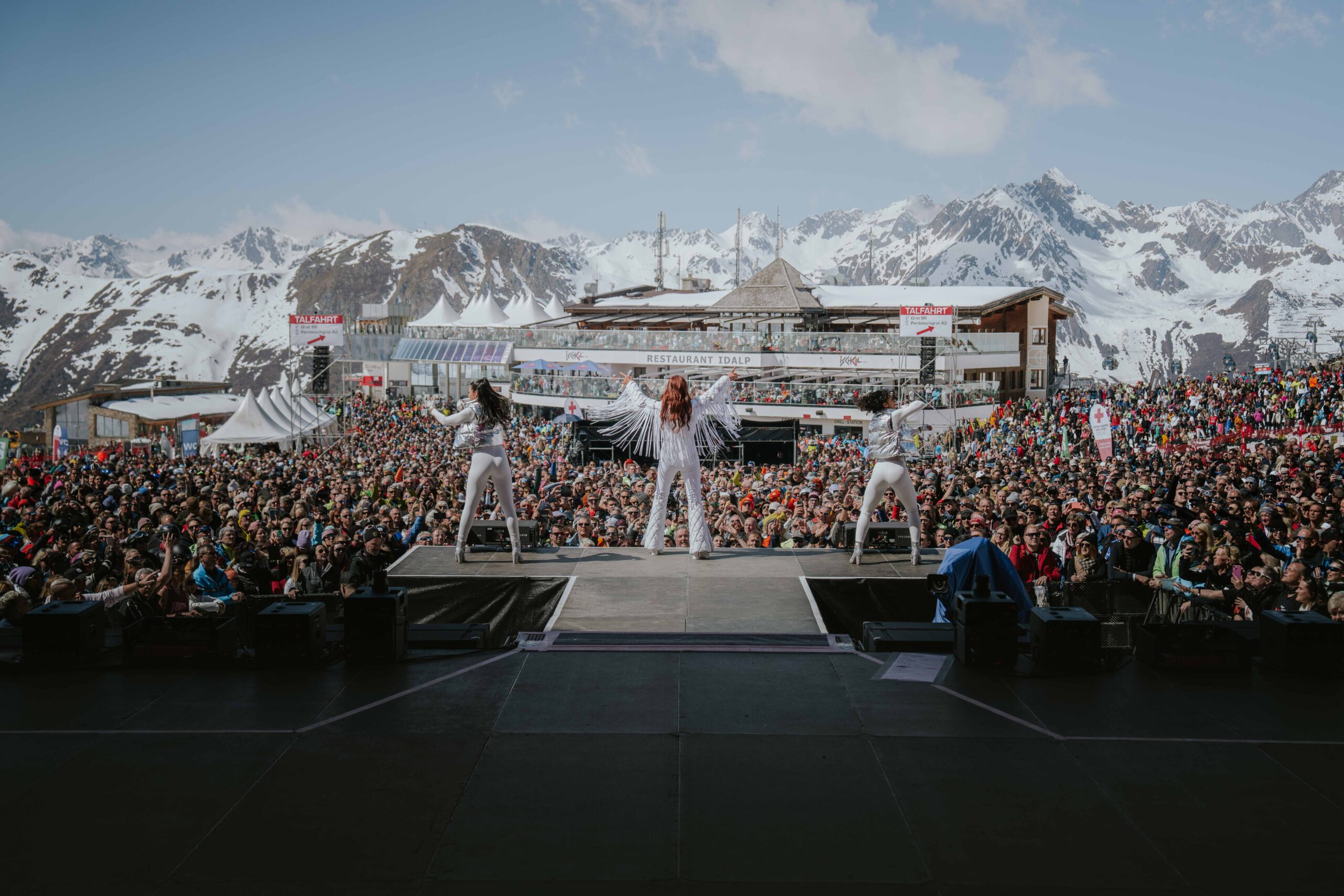 Andrea Berg eröffnet Spring Blanc in Ischgl - Hansmann PR